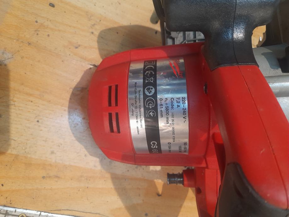 Krožna žaga MALWAUKEE 1400W