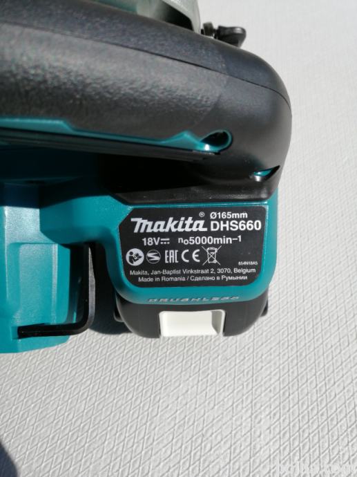 Makita DHS660 akumulatorska ročna krožna žaga