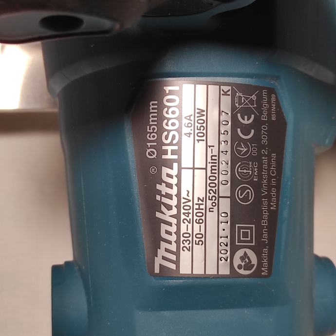 Ročna krožna žaga Makita HS6601