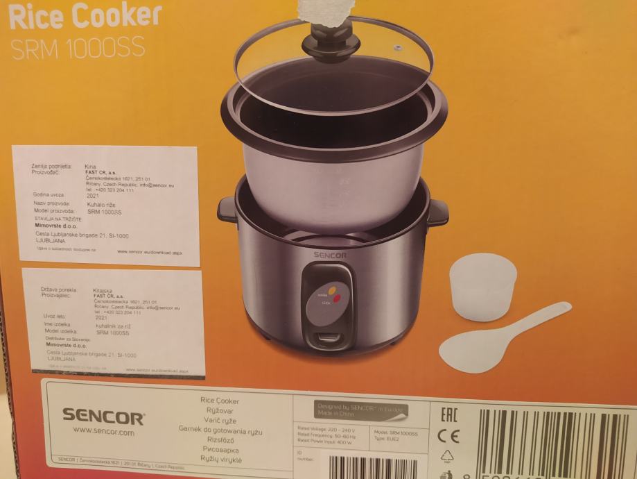 kuhalnik riža - rice cooker SRM 1000SS (FAST CR, a.s.)