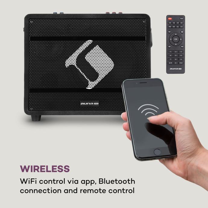 Auna Pro Spin 8, karaoke sistem