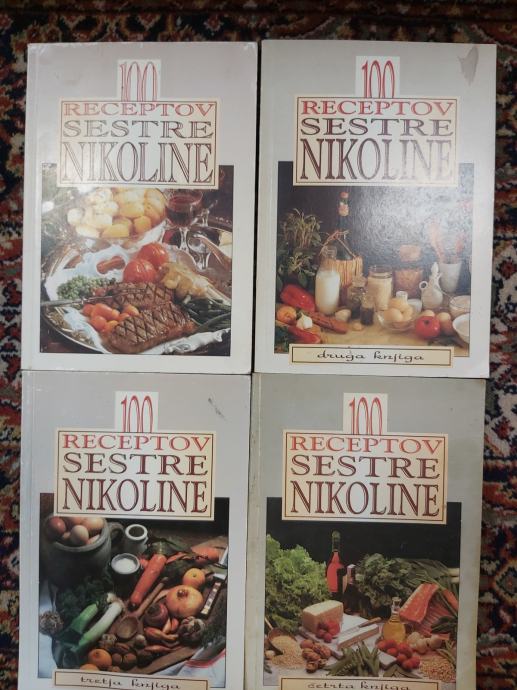100 RECEPTOV SESTRE NIKOLINE 1 2 3 4 KNJIGA
