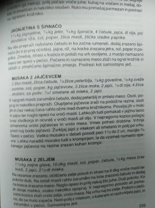 Felicita Kalinšek: Slovenska kuharica
