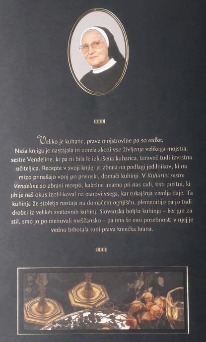 KUHARICA SESTRE VENDELINE Marija Ilc
