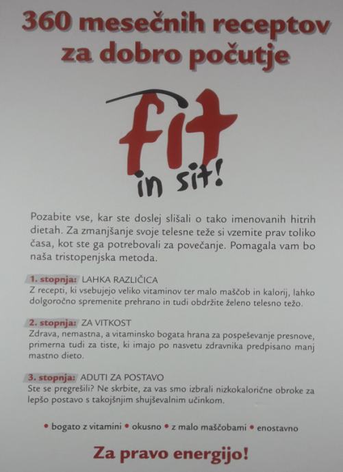 ZDRAVA HRANA - LEPA POSTAVA, več avtrojev