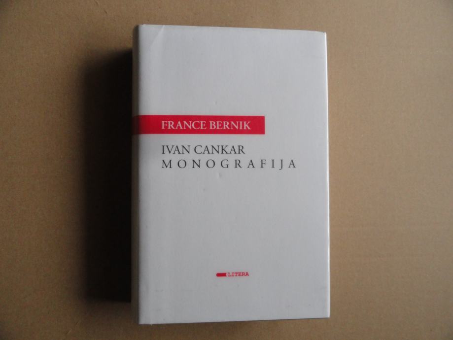 FRANCE BERNIK, IVAN CANKAR MONOGRAFIJA