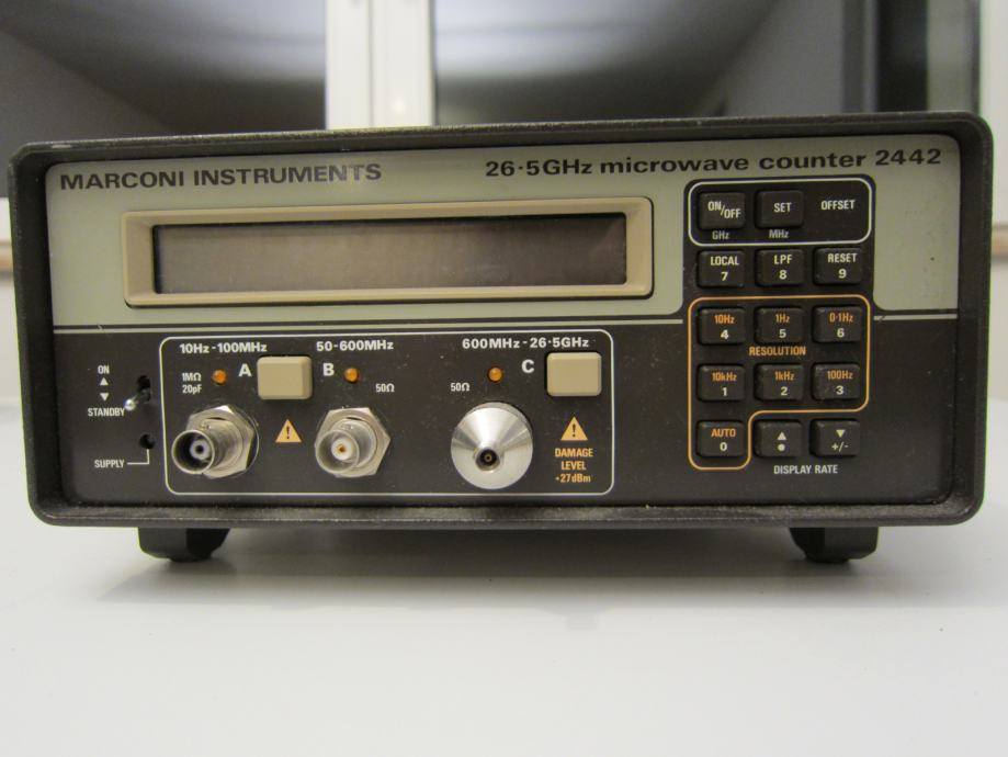 frekvencmeter counter merilnik frekvence MARCONI INSTRUMENTS 2440
