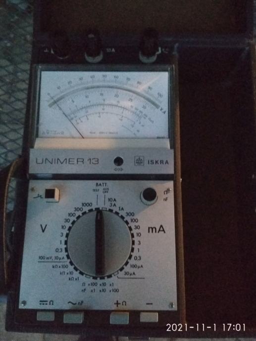 UNIMER 13-ISKRA ANALOGNI LABORATORIJSKI INSTRUMENT