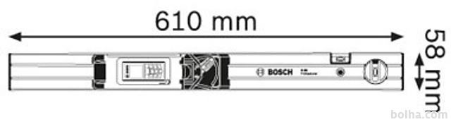 BOSCH PROFESSIONAL R 60 0601079000 merilna letev