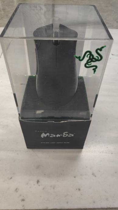 Razer mamba wireless miška + dock komplet RGB
