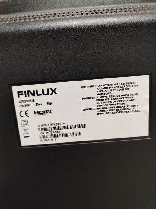 FINLUX TV 83CM DIAGONALE