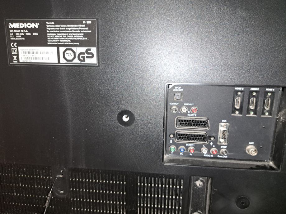 LCD televizor Medion diagonala 107