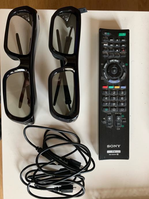 Prodam LCD TV SONY KDL46-EX720 S 3D OČALI (2X), PODSTAVKOM IN PILOTOM