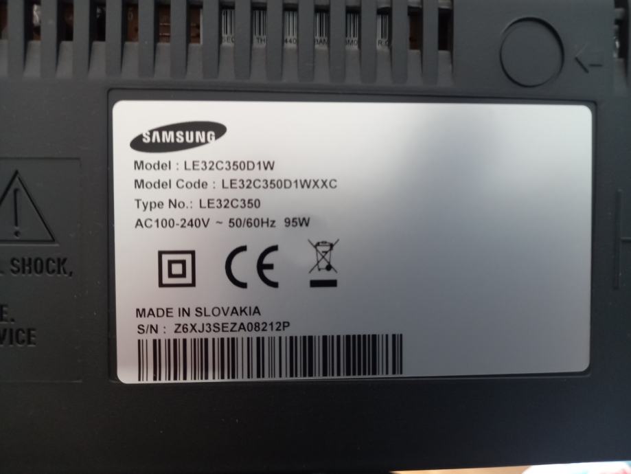 Samsung LCD TV LE32C350
