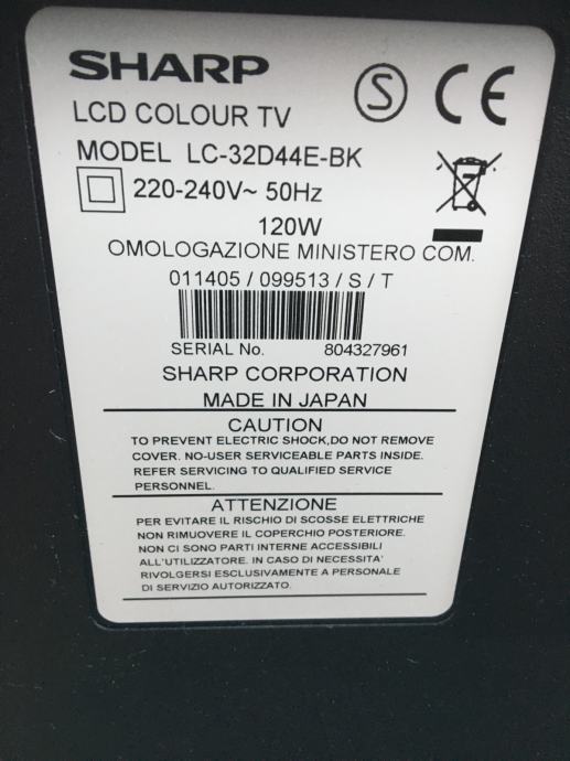 SHARP LCD TV