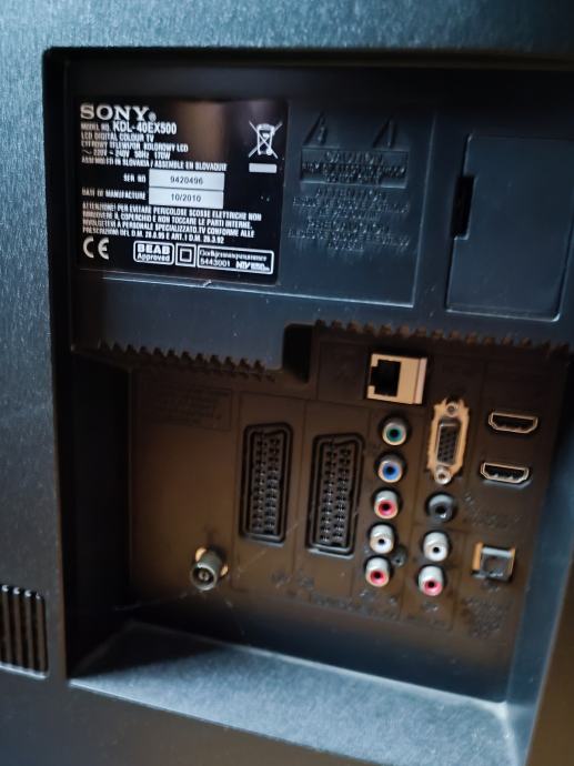 Sony LCD Bravia TV sprejemnik KDL-40EX500