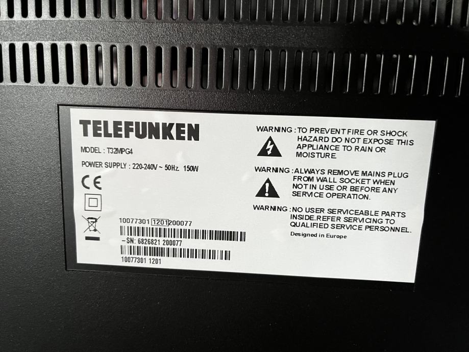 TELEFUNKEN LCD TV T32MP4