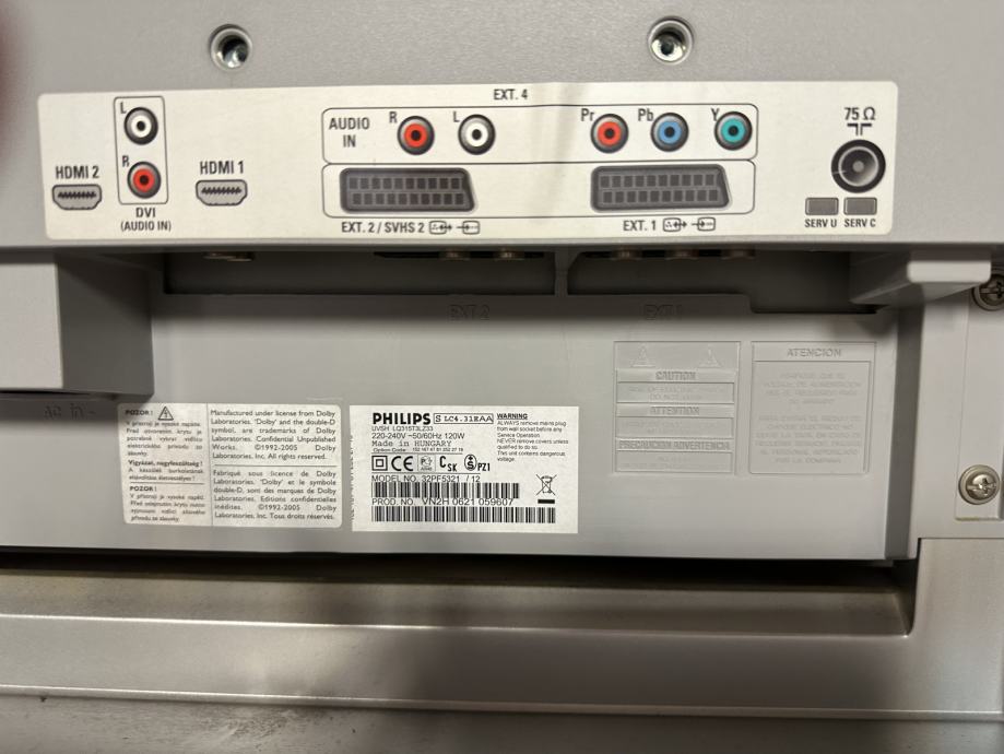 TV PHILIPS 32 PF 5321/12