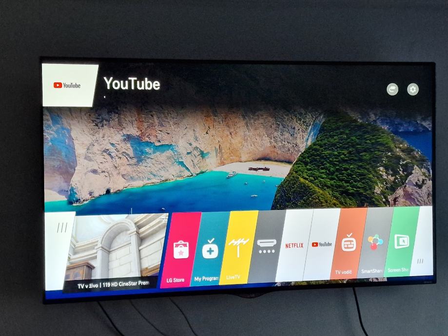 LG 4k 3D 139 cm model 55UB850V