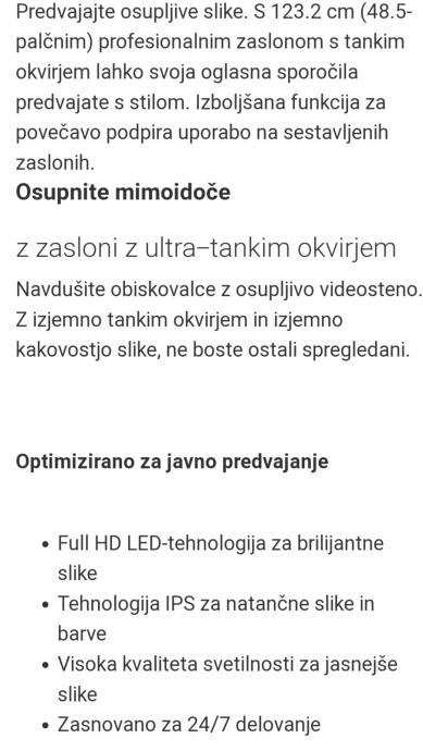 Philips 49 col, inch, monitor, display, displej