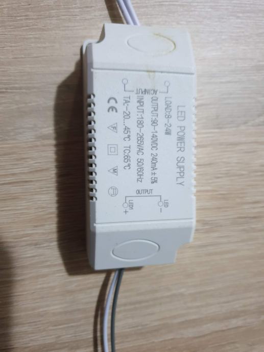 Led driver 8-24W