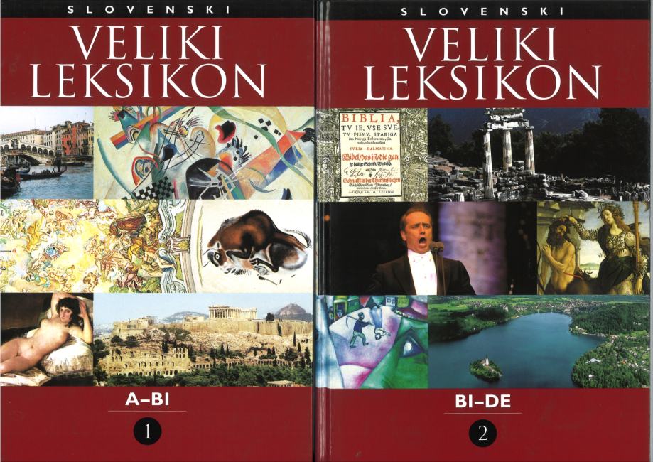 Slovenski veliki leksikon 1-12 komplet