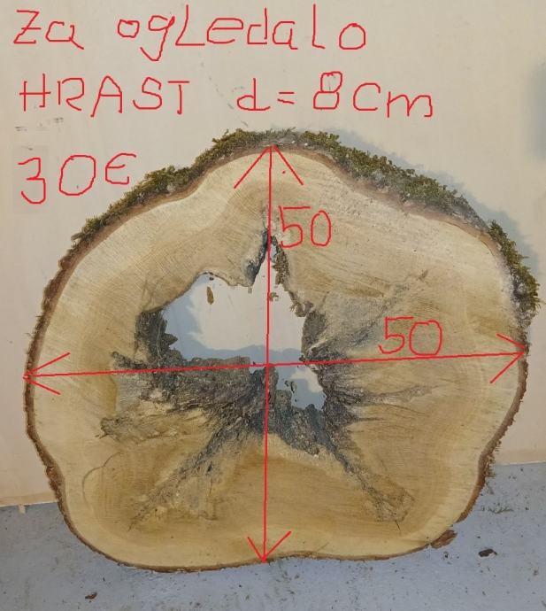 Les - hrast, bukev, smreka