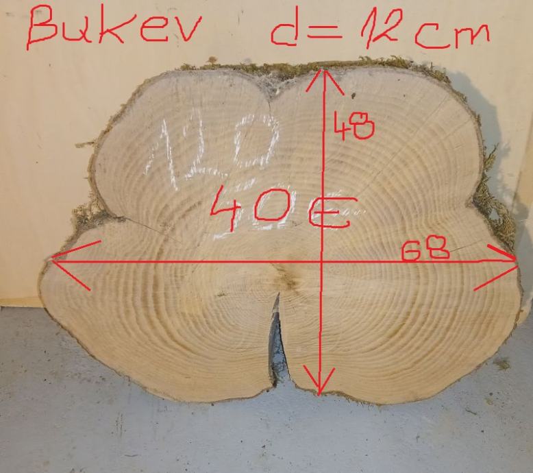 Les - hrast, bukev, smreka