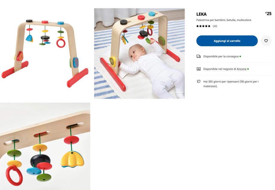 Leseni lok, Ikea LEKA