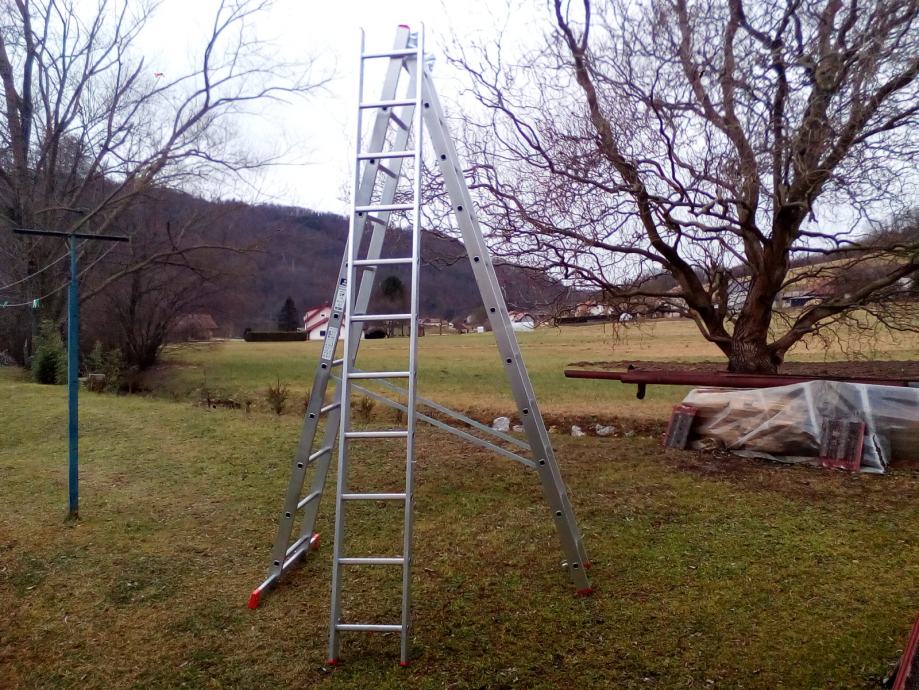 ALU LESTEV TRIDELNA 3X11 DOSEG DO 7.25m