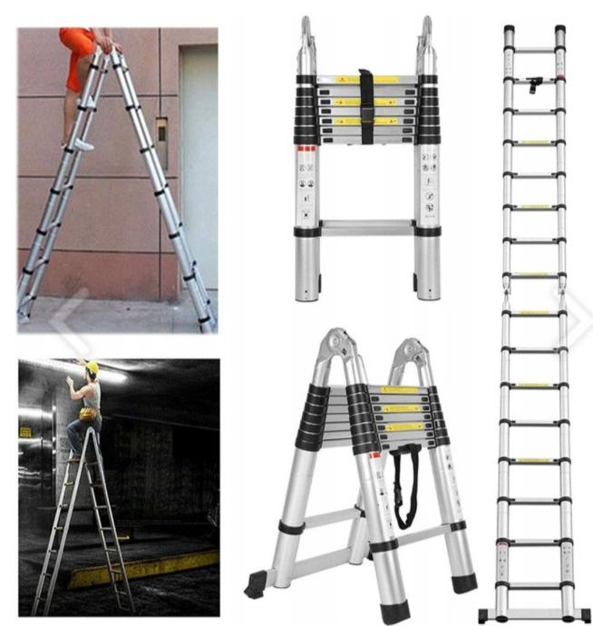 Teleskopska lestev ali Multifunkcijska lestev