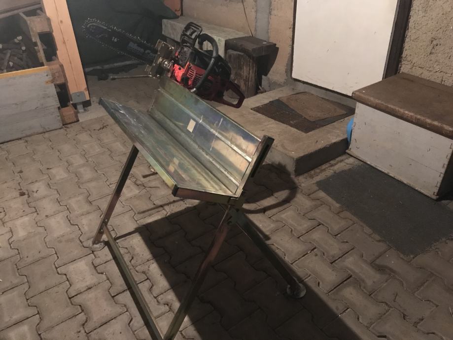Univerzalno stojalo za žaganje drv + žaga Ramda