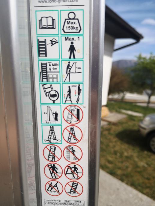 Večnamenski oder, lestev (LH701150)