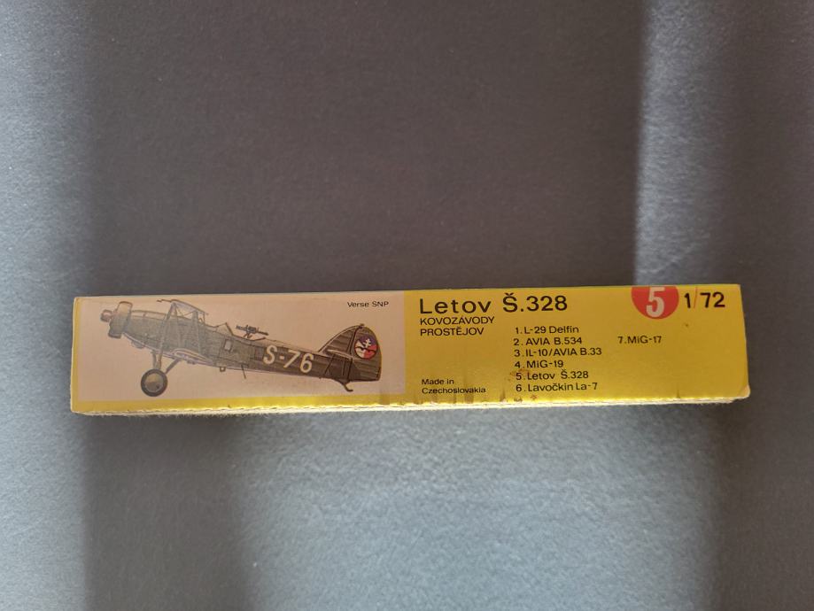 maketa letala Letov Š.328