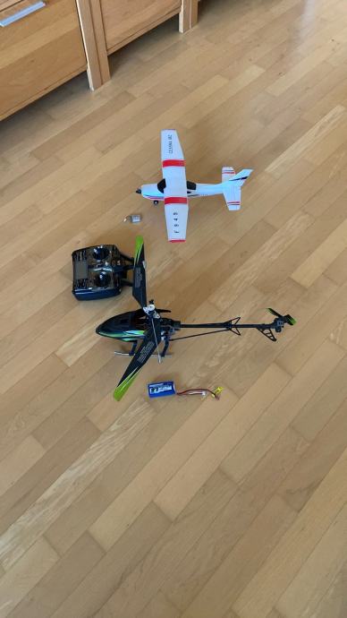 RC Letalo in helikopter