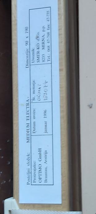 Letveno dno za ostarele ali invalida
