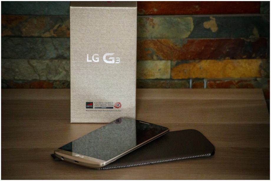 Pametni telefon LG G3 - zlat