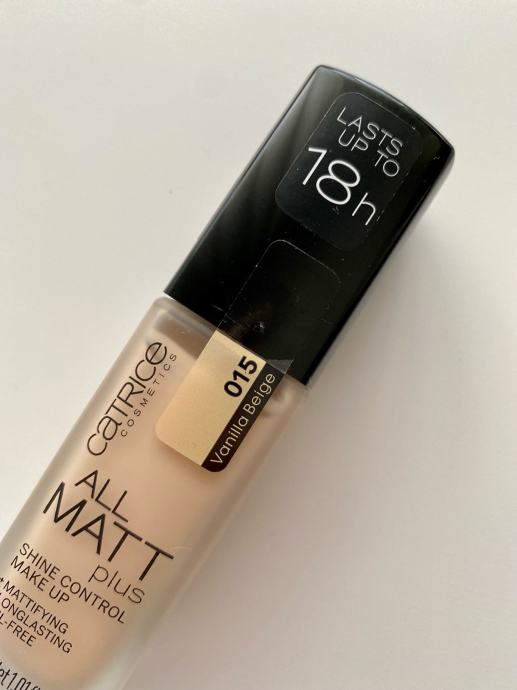 Catrice ALL MATT plus puder 015 Vanilla Beige