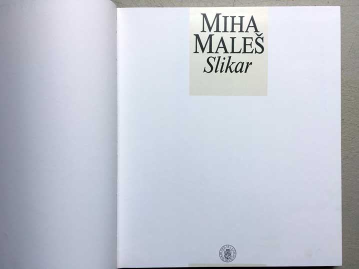 Miha Maleš - slikar (1989)