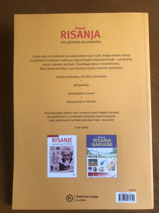 Osnove risanja Od začetnika do umetnika (nova knjiga)