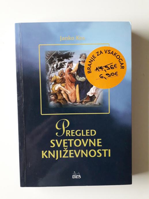 JANKO KOS, PREGLED SVETOVNE KNJIŽEVNOSTI