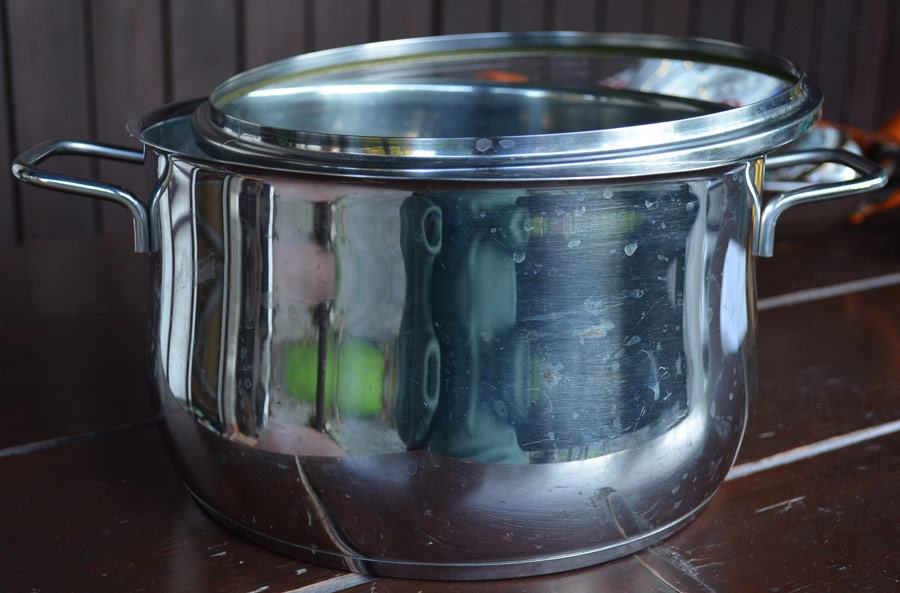 WMF posoda za kuhanje, nerjaveče jeklo, 5,5 L