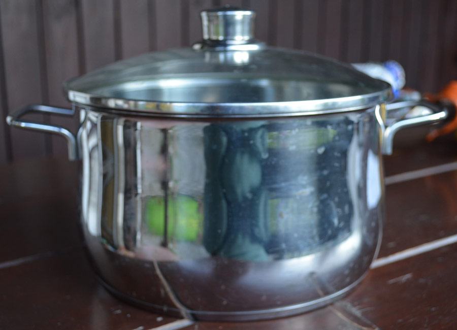WMF posoda za kuhanje, nerjaveče jeklo, 5,5 L