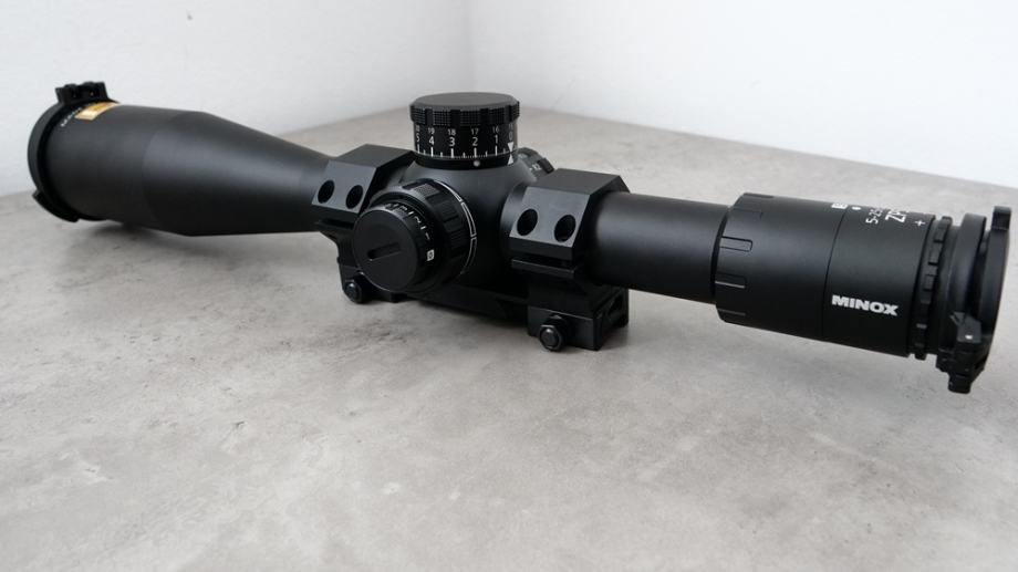 Minox PRO ZP5 5-25x56 z INNOmount taktično montažo, 34mm - DEMO