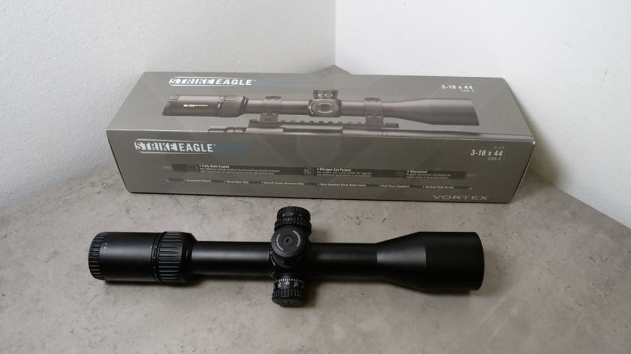 Vortex Strike Eagle 3-18x44, EBR-4, rabljeno