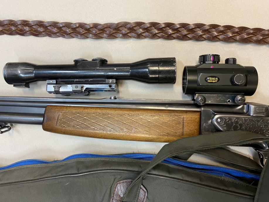 KOMBINIRANA PUŠKA BRNO MODEL ZH 304 +OPTIČNA PIKA IN STRELNI DALJNOGLE