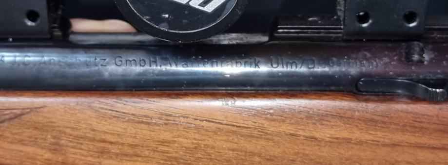 Puška Anschutz Model 1432 .222 Rem z adapterjem za dušilec A-Tec