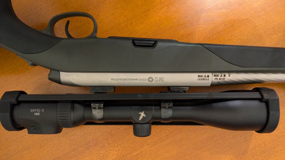 Steyr Mannlicher SM 12 SX kal. 30-06. + optika