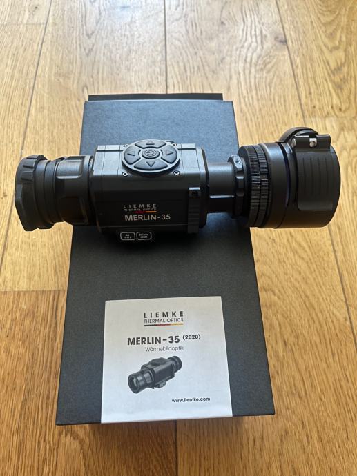 Termovizijski nastavek LIEMKE MERLIN 35 + 57 mm SMARTCLIP CLIP ON