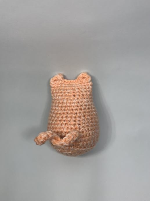 EKSKLUZIVNA ročno izdelana igrača amigurumi najlepša mala mačka